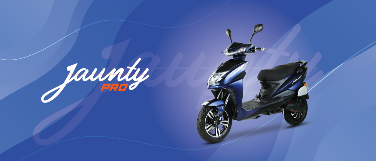 Electric Bike, E scooters, Battery Bikes, Battery Scooter - jaunty Pro